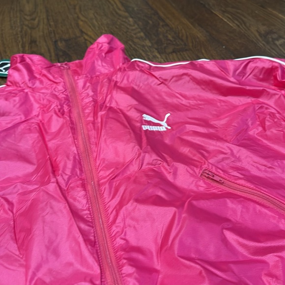 Puma | Jackets & Coats | Puma Pink Womens Iconic T7 Woven Track Jacket ...